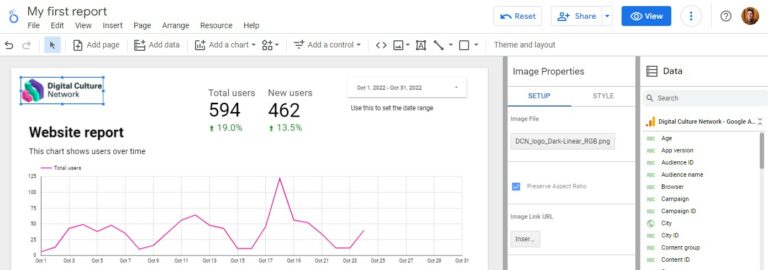 Getting started with Google Looker Studio - Digital Culture Network