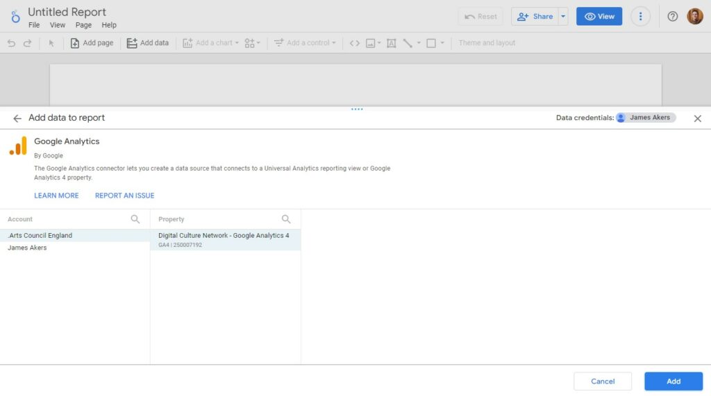 Getting started with Google Looker Studio - Digital Culture Network