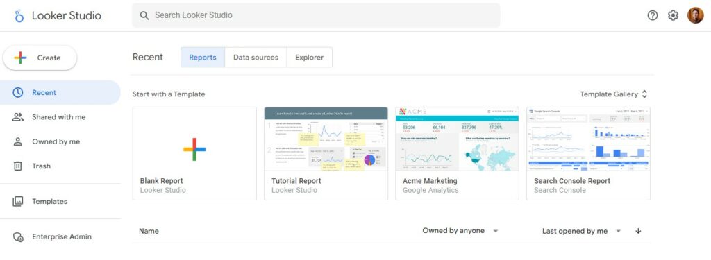 Getting started with Google Looker Studio - Digital Culture Network
