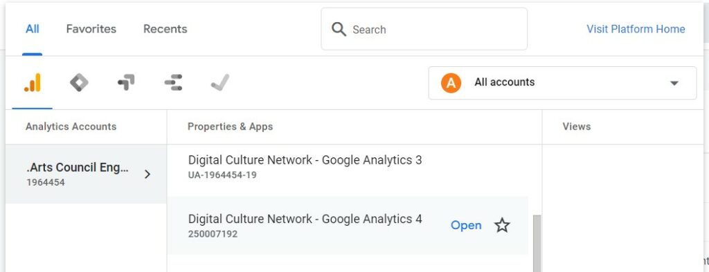 Webinar recording - Getting started with Google Analytics 4 - Digital Culture Network