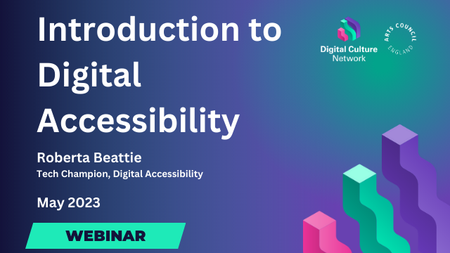 Webinar recording - Introduction to digital accessibility - Digital ... Webinar recording - Introduction to digital accessibility - Digital ...